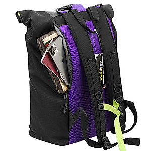 FIREFIRST Evangelion Backpack for Men & Women Water Resistant Roll Top College School Casual Daypack