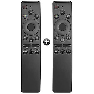 【Pack of 2】 New Universal Remote Control for All Samsung TVs,Compatible with Samsung Frame Crystal UHD Neo QLED OLED 4K 8K Smart TVs with Netflix, Prime Video, hulu