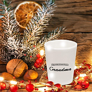 Hot Pink Great Moms Get Promoted To Grandma Ceramic Shot Glass Cup