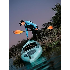 Wilderness Systems Aspire 105 | Sit Inside Recreational Kayak | Adjustable Skeg - Phase 3 Air Pro Seating | 10' 6" | Midnight