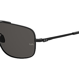 UA Impulse Sunglasses, Matte Black Frame w/ Polarized Gray Lenses (1369267-883)