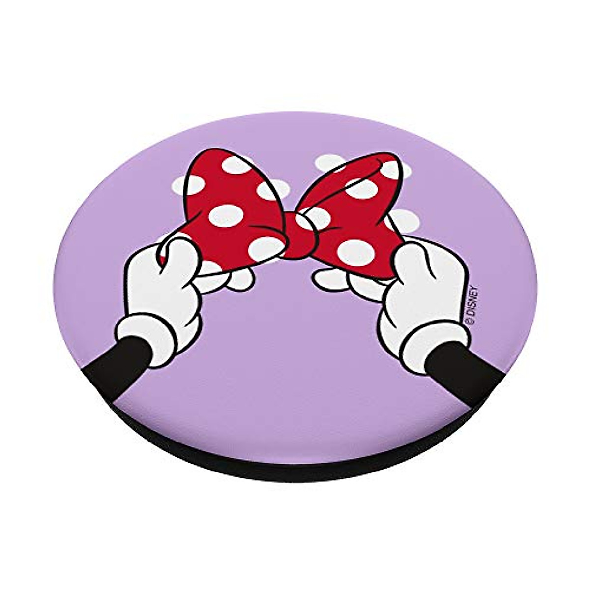 Disney Minnie Mouse's Red Polka Dot Bow PopSockets PopGrip: Swappable Grip for Phones & Tablets