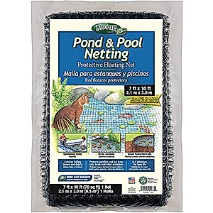 Dalen Pond & Pool Netting – Outdoor Water Garden Cover – Protective Mesh for Fish & Aquatic Life - 3/8" Mesh - (7′ x 10′)