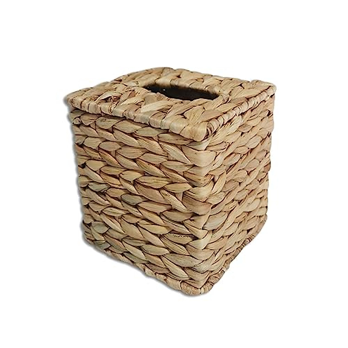 1 Piece Wicker Napkin Holder Square Napkin Tray Wicker Storage Basket Towel Holder Wicker Basket Wicker Towel Basket Hand Towel Storage Tray Napkin Basket Tissue Dispenser with Lid