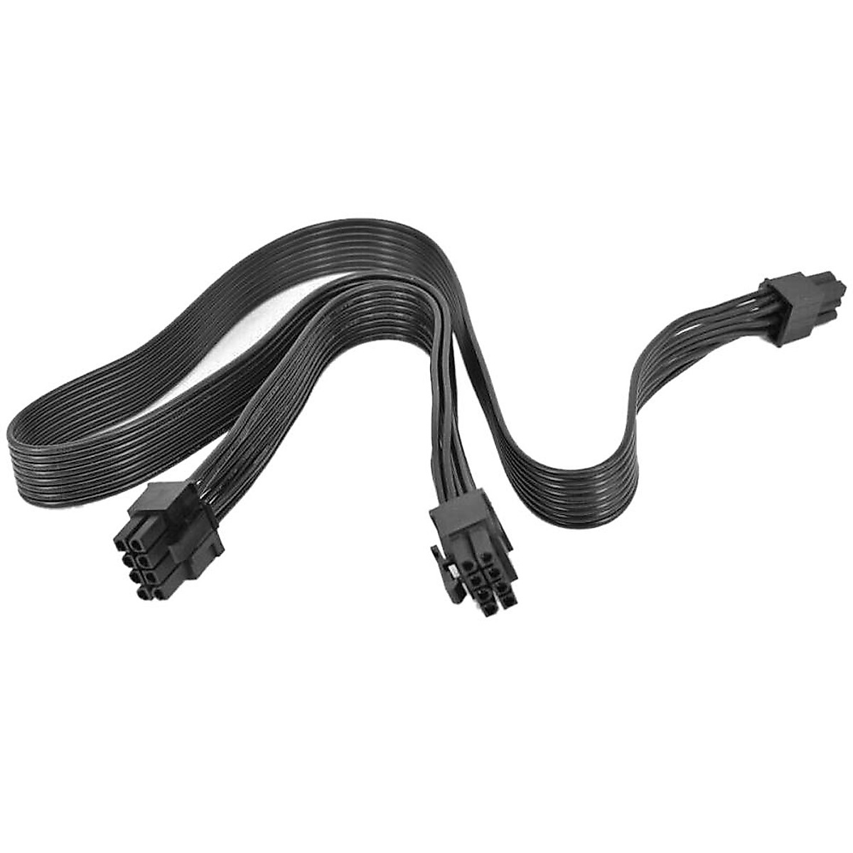 Zahara Power Cable Replacement for Cooler Master Silent Pro Gold PCIe 6 Pin to Dual 6+2 8P