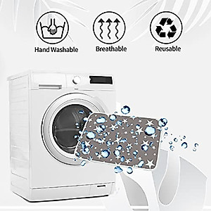 HERCOCCI 2 Pack Guinea Pig Cage Liners, Super Absorbent – Reusable & Washable Guinea Pig Pee Pads Bedding for Hamsters Rabbits Chinchilla Gerbil Hedgehog Rat and Other Small Animal 27’’ x 19’’