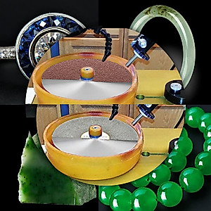 EMILYPRO Aluminum Disc Master Base Lap Plate 6" x 1/2" Arbor Grinding Pads for Flat Abrasive Wheels/Backer-Disc/Slant Cabber Polishing Machine - 1 Pack