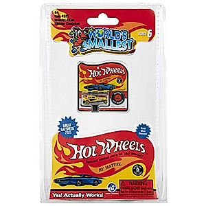 Worlds Smallest Hot Wheels Series 6, Red, 527