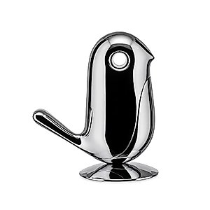 Alessi Chip Paper Clip Holder, One Size, Steel