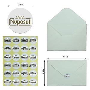 Nuposul Greeting Cards Assortment with Envelopes, 24 Pack Blank Cards Cards for All Occasions, Birthday, Thank You, Baby, Wedding and More