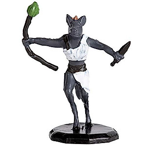 Halloween Fantasy Gnoll Mini Figures – 8 Painted Unique Designs – 1" Hex-Sized, Compatible with DND, Pathfinder & Tabletop RPGs – Realistic Sculpts for Spooky Campaigns, Game Nights