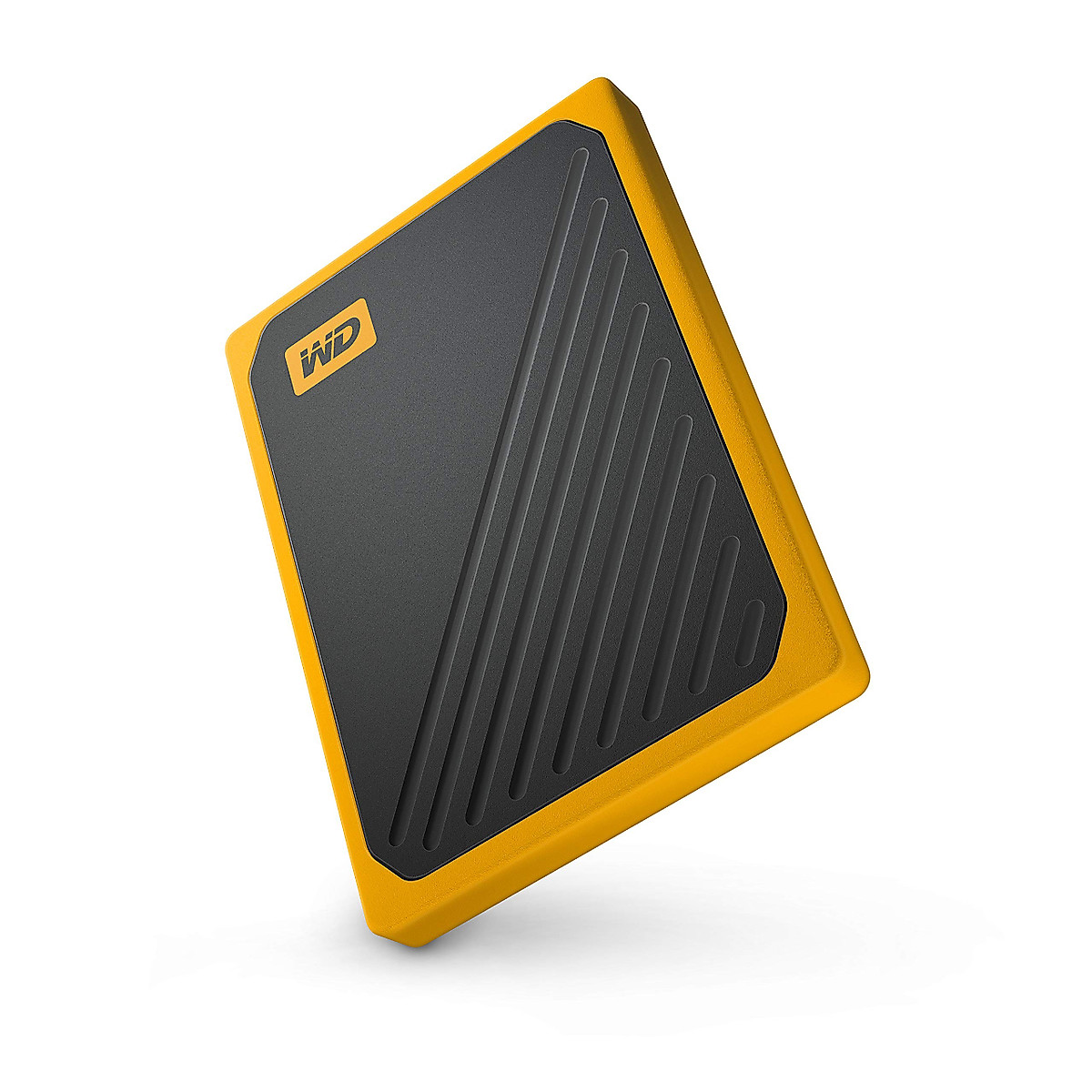 WD 1TB My Passport Go SSD Amber Portable External Storage, USB 3.0 - WDBMCG0010BYT-WESN
