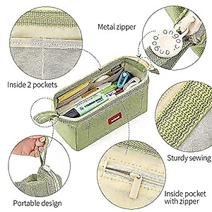 CICIMELON Pencil Case Pen Pouch Bag Big Capacity for School Office Teen Girl Boy Women Men