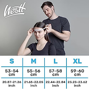 Westt Open Face Motorcycle Helmet - Helmets for Adults Motorcycle Dirtbike Motocross - ATV Helmet Dual Visor Chin Liftable DOT Approved(XL/White Torque X)