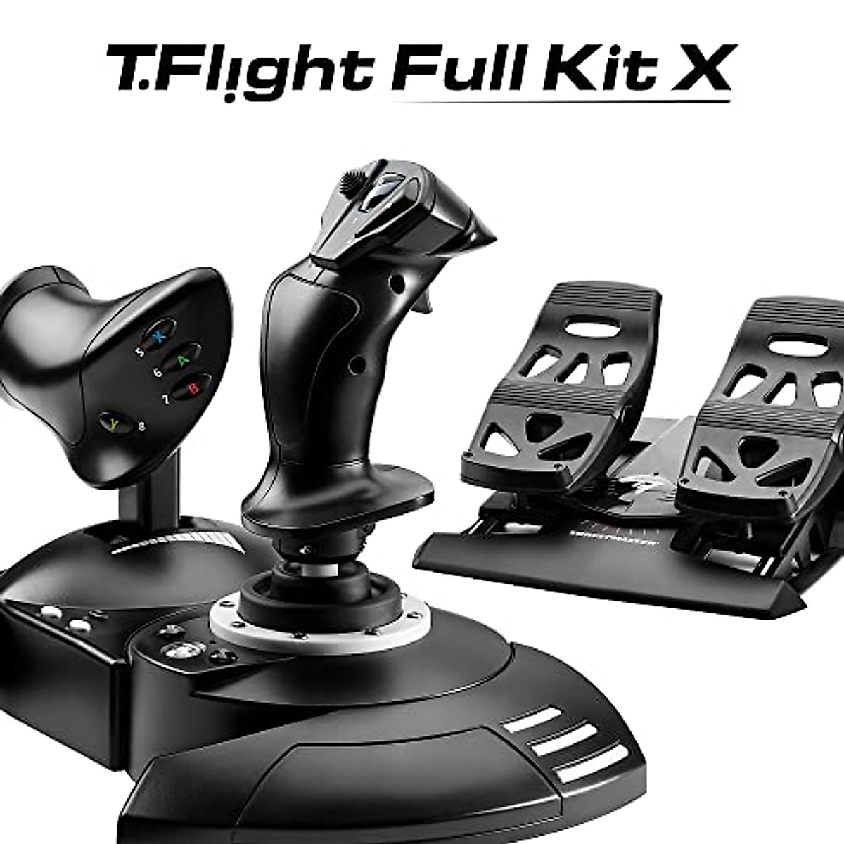 ThrustMaster T.Flight Full Kit X - Joystick, Throttle and Rudder Pedals for Xbox Series X|S/Xbox One/PC