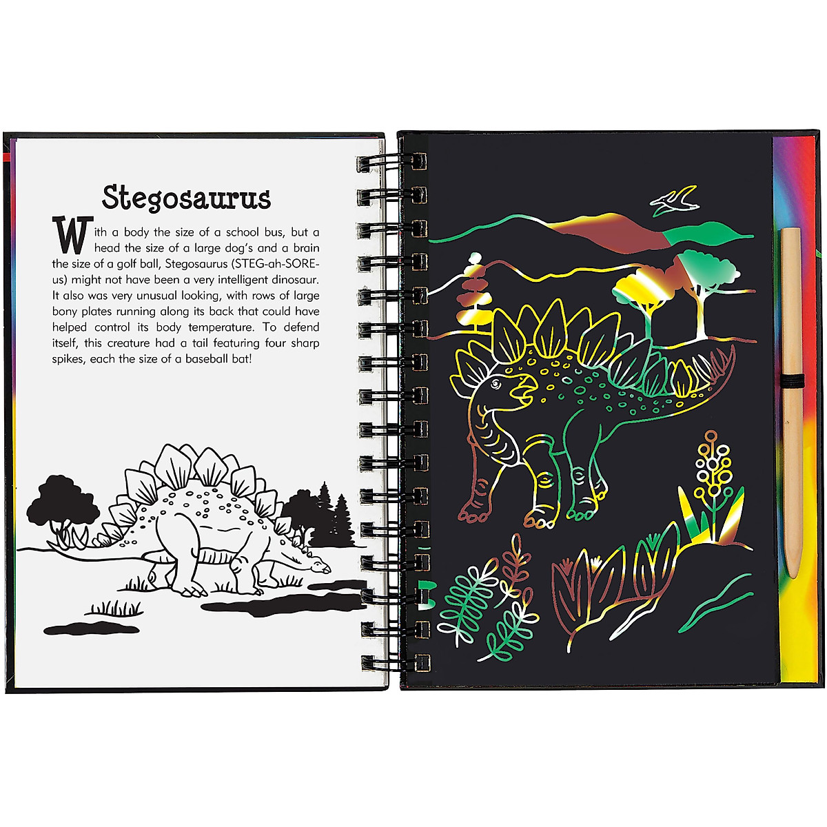 Scratch & Sketch Jurassic (Trace Along)