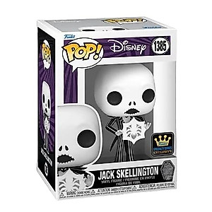 Funko Pop! Disney: The Nightmare Before Christmas 30th Anniversary - Jack Skellington with Snowflake Specialty Series Bundled with a Byron's Attic Protector