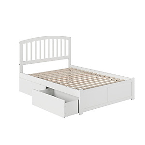 AFI Richmond Platform Bed with Footboard & Storage Drawers