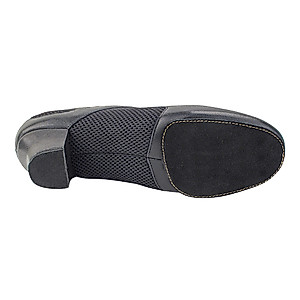 Very Fine Andromeda Womens Black Latin Ballroom Waltz Smooth Salsa Practice Dance Shoes 1.5" Cuban Heel US M 10