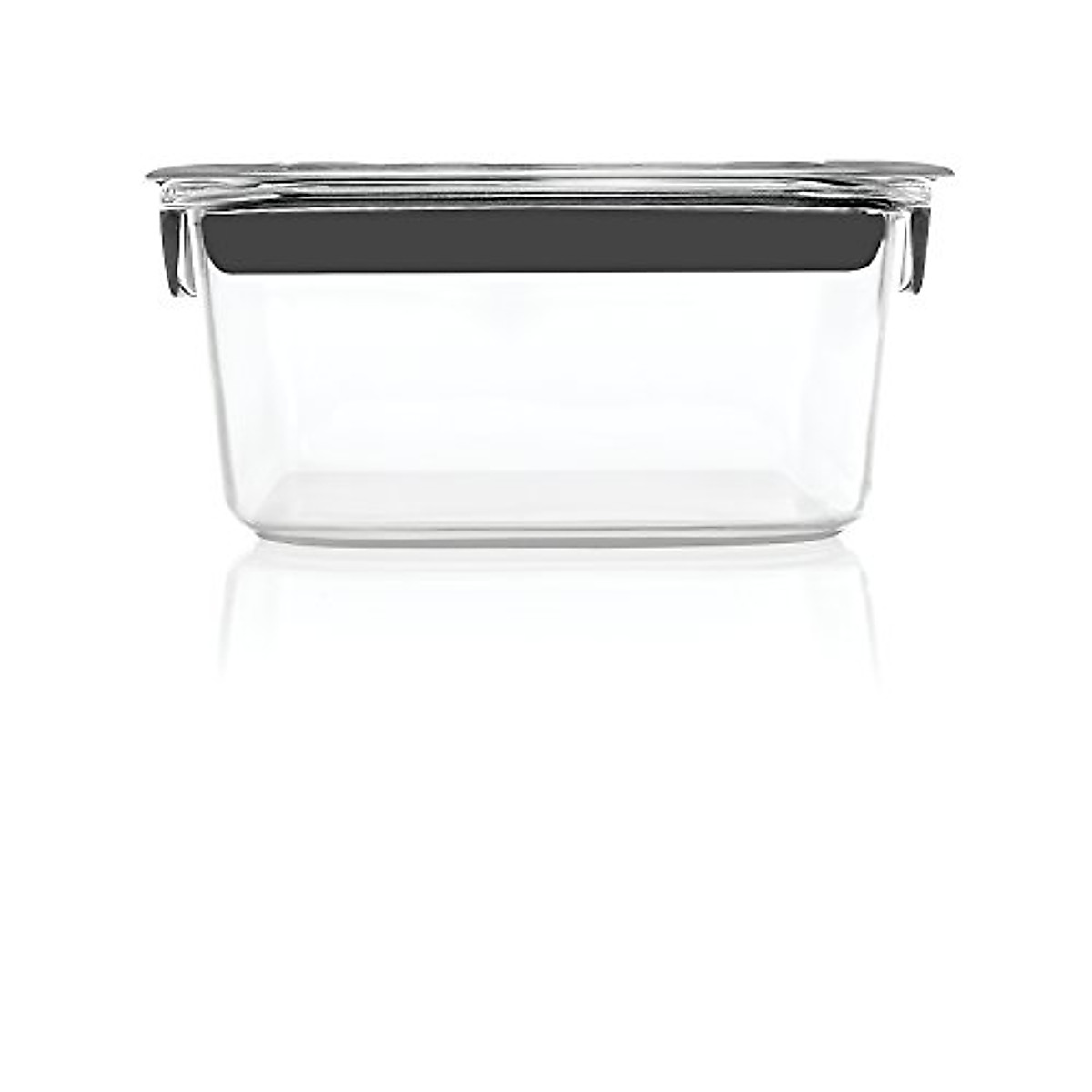 Rubbermaid Brilliance Food Storage Container, Medium, 3.2 Cup, Clear 1991156