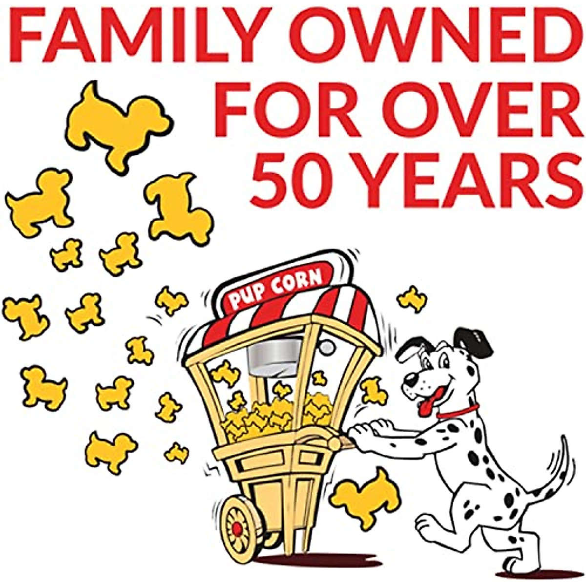 Pup Corn Plus - Puffed Dog Treats with Prebiotics and Probiotics - Chicken and Cheddar Cheese (4oz) - Made in USA (Pack of 3)