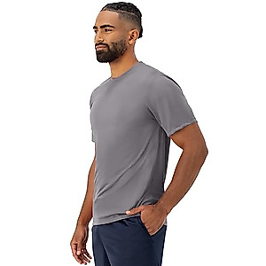 Hanes mens Sport Cool Dri Performance Tee fashion t shirts, Graphite, Large US