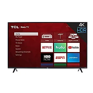 TCL 50S425 50 Inch 4K Smart LED Roku TV (2019)