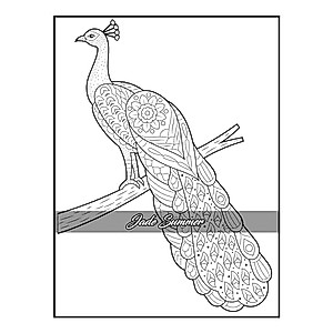 100 Animals: An Adult Coloring Book with Lions, Elephants, Owls, Horses, Dogs, Cats, and Many More!