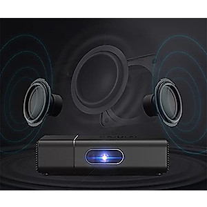 Viinice Full HD 1080P 3D Android Smart WiFi Laser Beamer 300Inch Portable Mini Projector Proyector for Smartphone 4K Cinema 4K Laser Projector with WiFi and Bluetooth