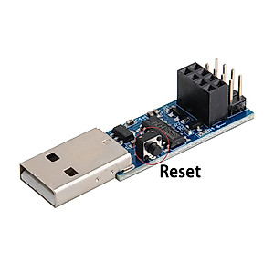 Wishiot ESP Prog V1.0 USB to ESP8266 CH340C ESP-01 ESP-01S 4MB Module Prog WiFi Programmer Downloader with Reset Auto-Download Circuit