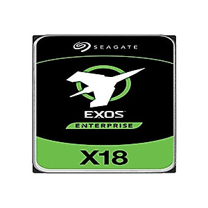 Seagate Exos X18 ST16000NM001J 16 TB Hard Drive - Internal - SATA (SATA/600) - Video Surveillance System, Storage System Device Supported - 7200rpm