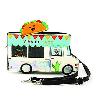 Taco Truck Cross Body Bag One Size