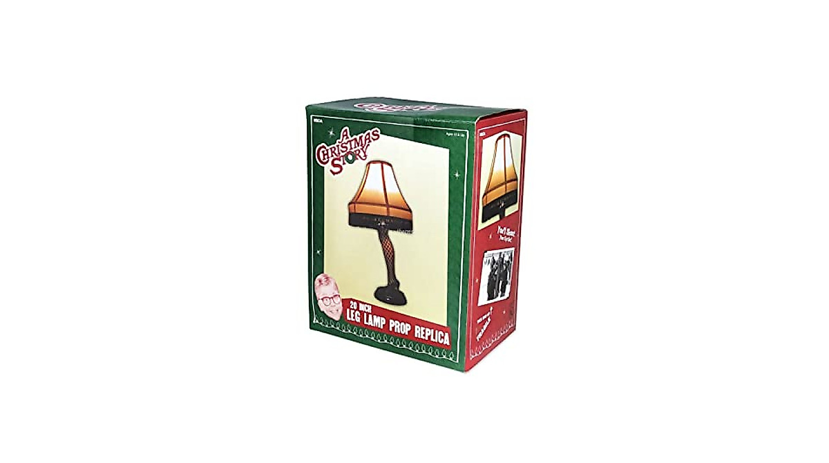 NECA A Christmas Story Officially Licensed 20" Leg Lamp, Movie Replica ...