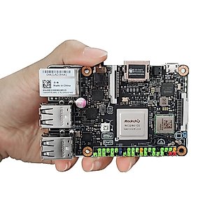 Tinker Board S R2.0 Single Board Computer RK3288 SoC 1.8GHz Quad Core CPU, 600MHz Mali-T764 GPU, 2GB LPDDR3 & 16GB eMMC Motherboard