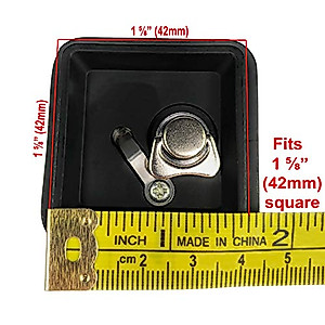 DaVoice 42mm Tripod Quick Release Plate Head Mounting Parts Replacement for Ambico V-0554, Promaster 6100 6160 7100 FW29T, Vivitar V3000 Hakuba S-4500 S-6000 Velbon Sherpa 200R 800R Tripod Mount 1 5/8
