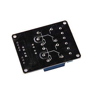 DAOKI 5PCS 2 Channel DC 5V Relay Module with Optocoupler Low Level Trigger Expansion Board Compatible with Arduino