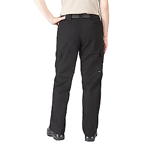 5.11 Tactical Women's Taclite Pro Ripstop Pants, Regular Fit, 8 Pockets, Style 64360, Black, Women's 20 Long