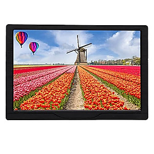 HD Display, 10.1 Inch Monitor USB Touch Screen Display for Office (US Plug)