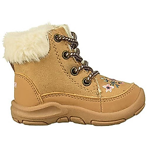OshKosh B'Gosh Girls Ramira EverPlay Fashion Boot, Tan, 9 Toddler