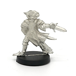 Stonehaven Miniatures Half-Orc Spell Blade Figure (for 28mm Scale Table Top War Games) - Made in USA