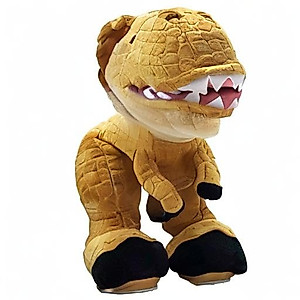 Mattel Jurassic World Fan-Favorite Character, Plush Dinosaur Toy with Chomp Action & Roar Sound, Soft Doll Play or Nap Buddy, For Kids Ages 3 Years & Older