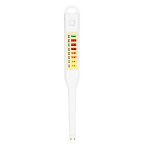 Jeanoko LED Salinity Meter Portable Handheld Electronic Food Salinity Tester Salinometer Soup Saltwater Hydrometer Analysis Detector Conductivity Tester for Home Kitchen