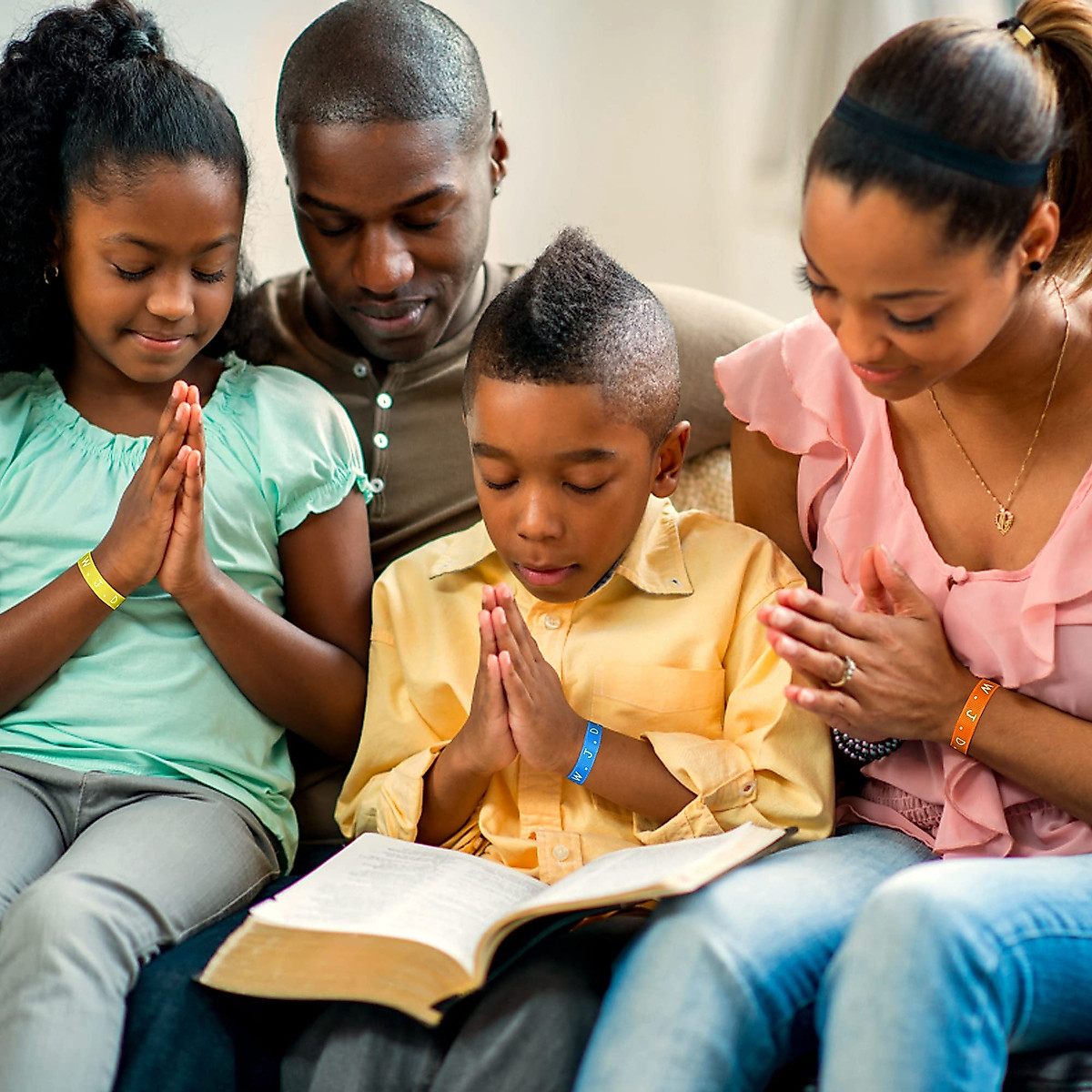 FINREZIO 30Pcs WWJD Bracelets What Would Jesus Do Woven Wristbands for Men Women Religious Christian W.W.J.D Bracelet for Fundraisers