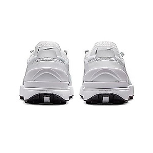 Nike Womens Waffle One Leather Textile White White Black Trainers 7 US