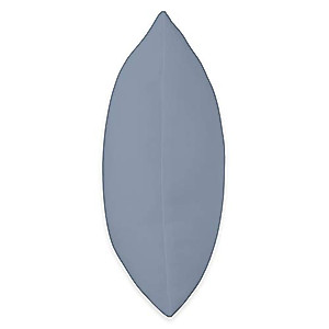 Vine Mercantile Simple Chic Solid Color Light Dusty Slate Blue Throw Pillow, 16x16, Multicolor