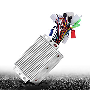 Bnineteenteam 450W Motor Brushless Controller,Aluminium Alloy Electric Bike Speed Motor Controller for Electric Scooter (48V/60V 450W)