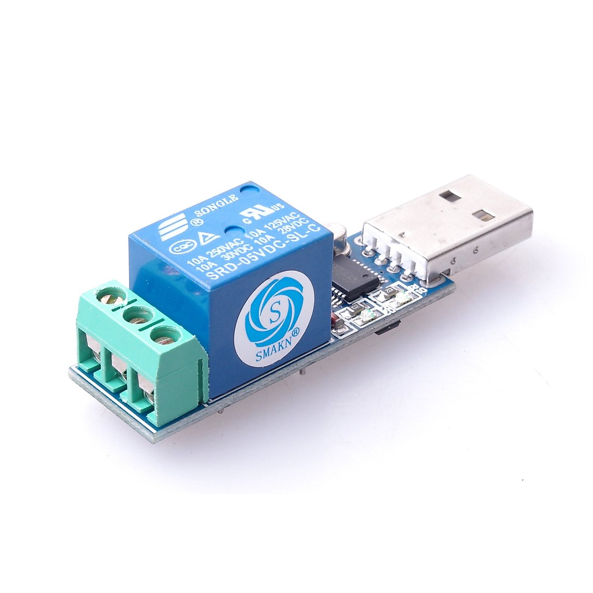 SMAKN LCUS-1 type USB relay module USB intelligent control switch USB switch