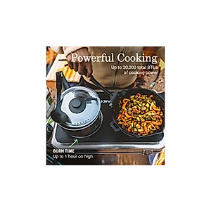 Coleman PEAK1 Camping Stove—2-Burner Camping Stove