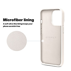 OTOFLY Designed for iPhone 13 Pro Max Case, Silicone Shockproof Slim Thin Phone Case for iPhone 13 Pro Max 6.7 inch (Stone)