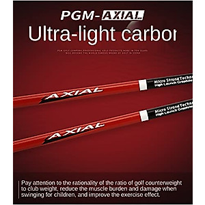 Kids Golf Putter Right Handed Titanium Alloy Head Children Golf Drivers Wood Iron Pole Carbon Shaft Golf Club Wood (Driver,Age 6-8)